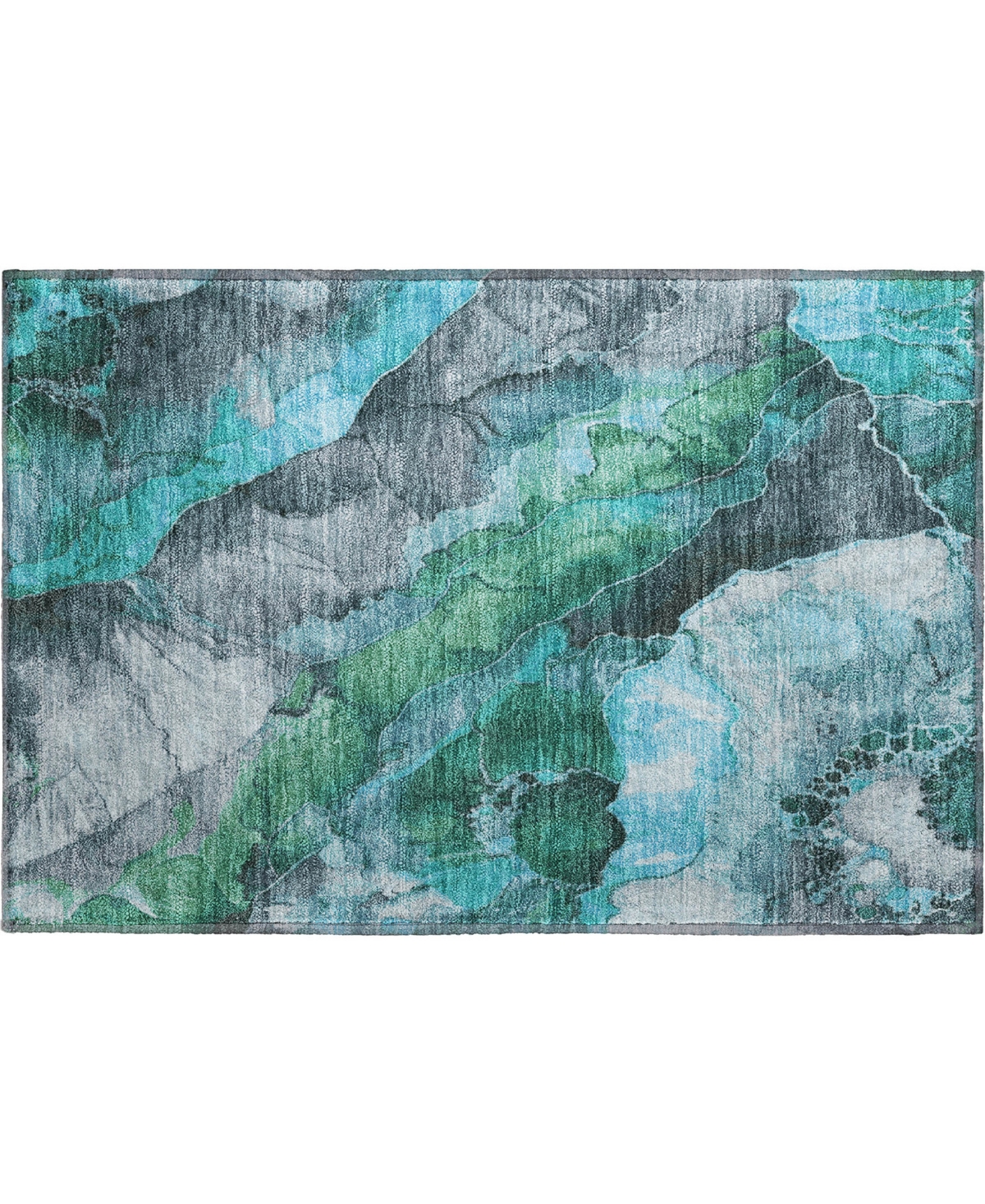 Click here for Addison Mayfield AMF1864 18 x 26 Area Rug - Teal prices