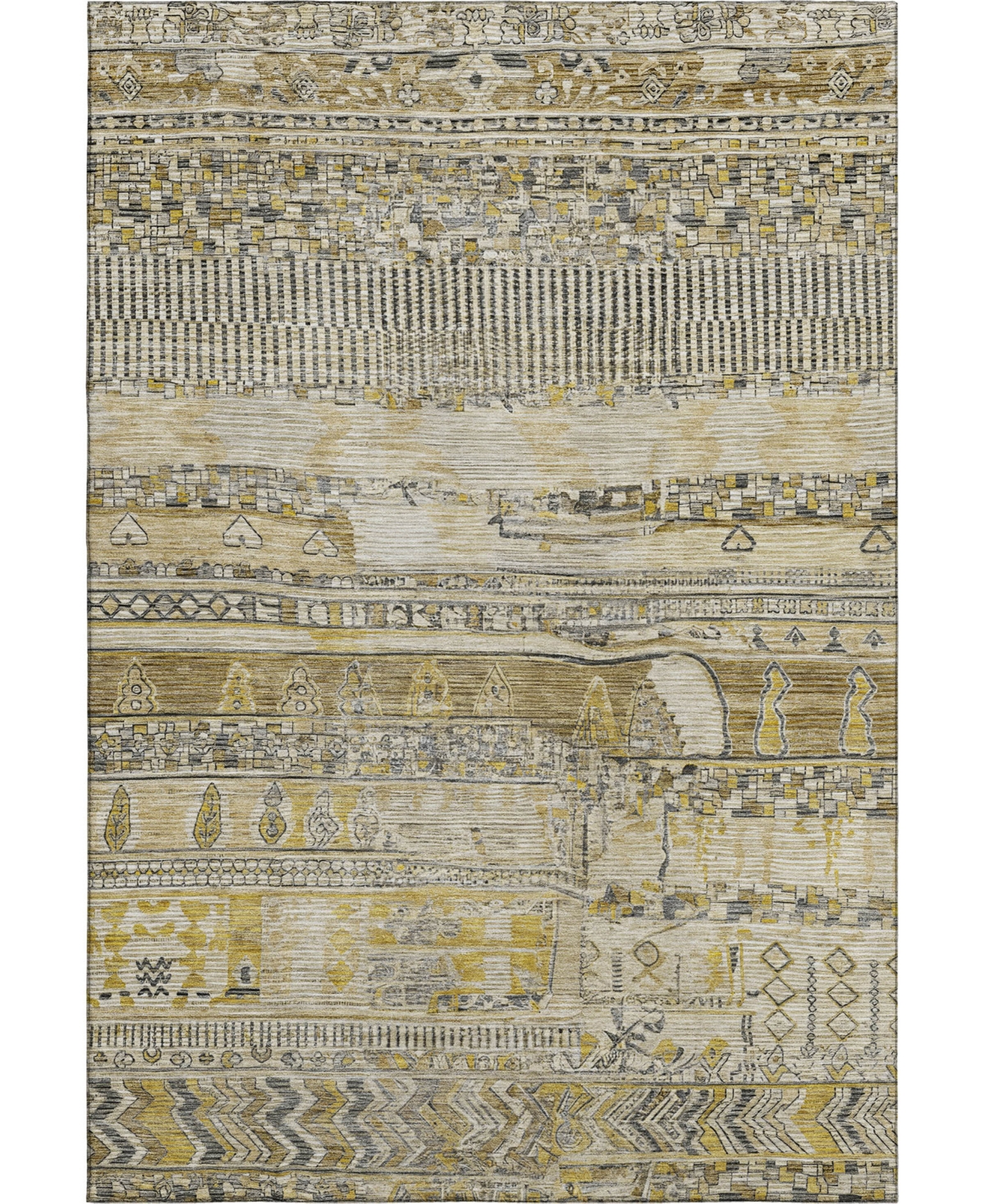 Click here for Addison Mayfield AMF1835 3 x 5 Area Rug - Brown prices