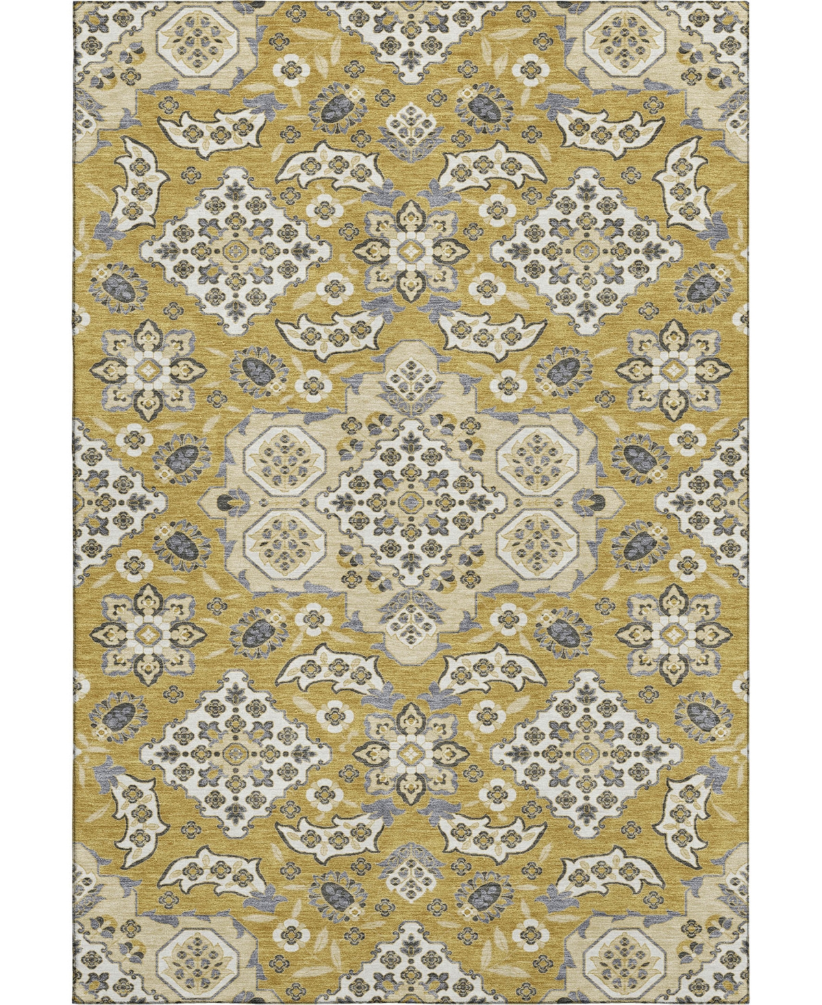Click here for Addison Mayfield AMF1853 5 x 76 Area Rug - Gold prices