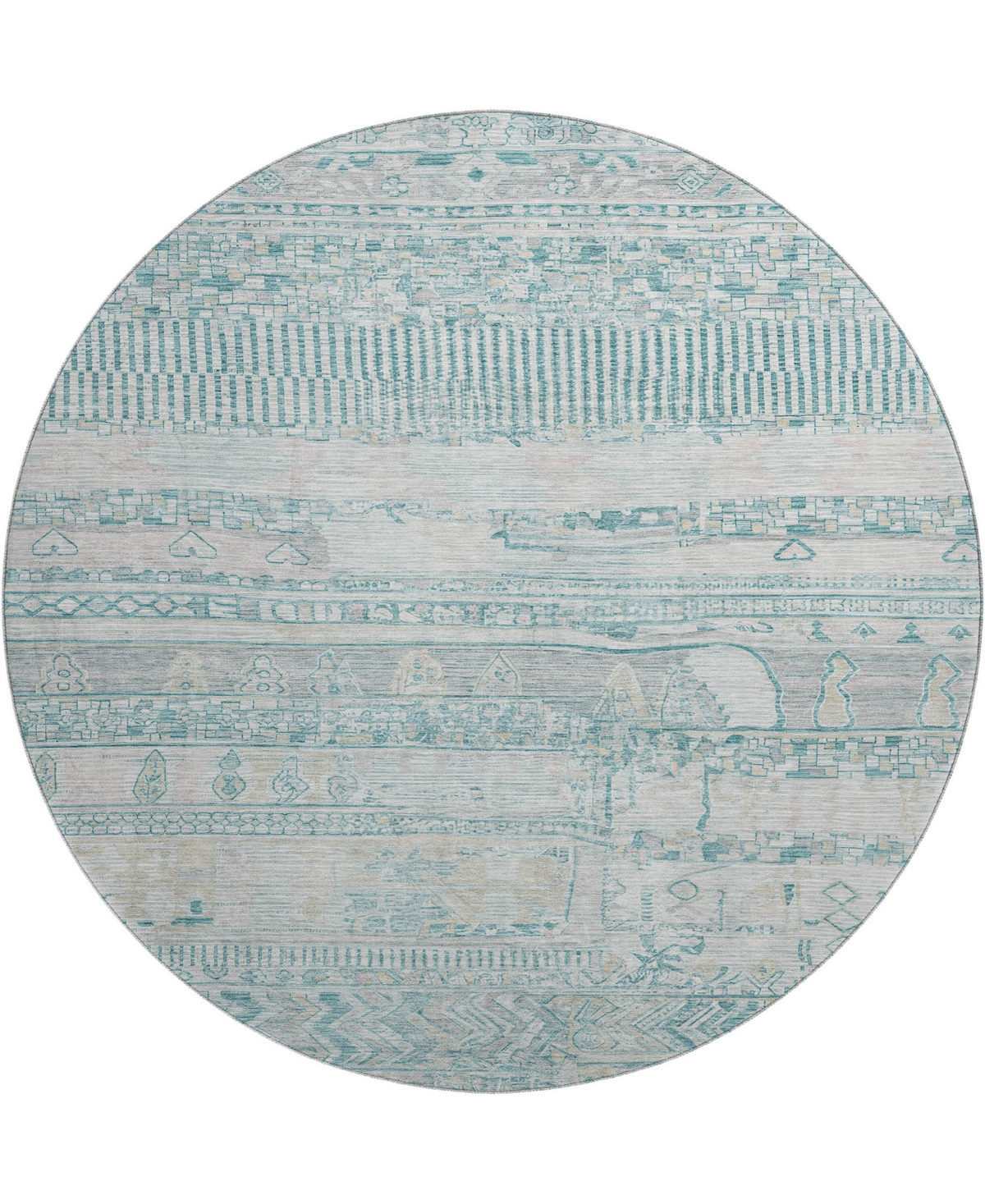 Click here for Addison Mayfield AMF1835 8 x 8 Round Area Rug - Te... prices