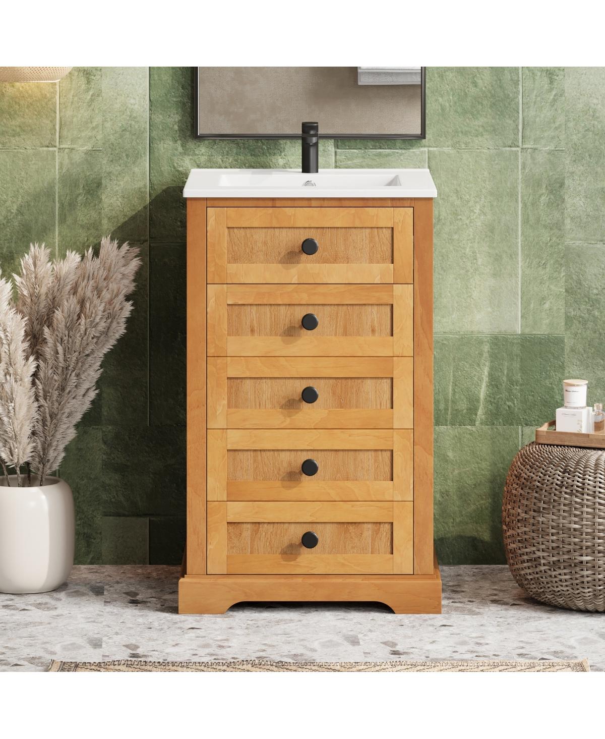 Click here for Sillysis Freestanding Bathroom Vanity with Sink  S... prices