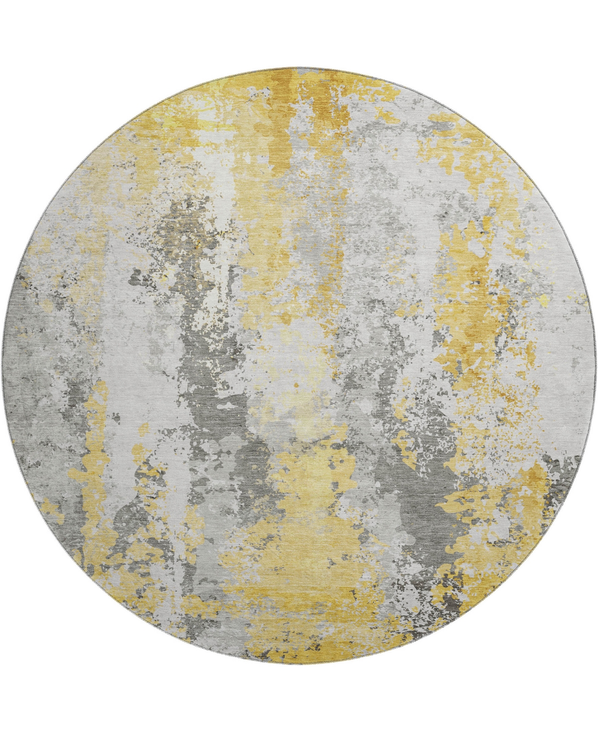 Click here for Addison Mayfield AMF1848 8 x 8 Round Area Rug - Ye... prices