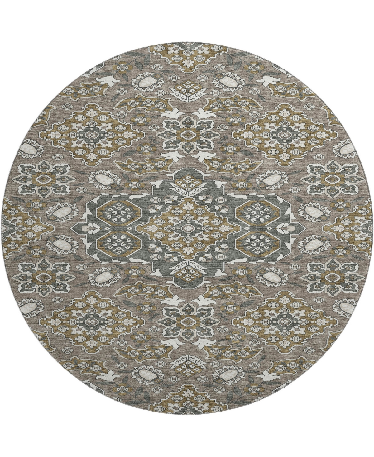 Click here for Addison Mayfield AMF1853 8 x 8 Round Area Rug - Mo... prices