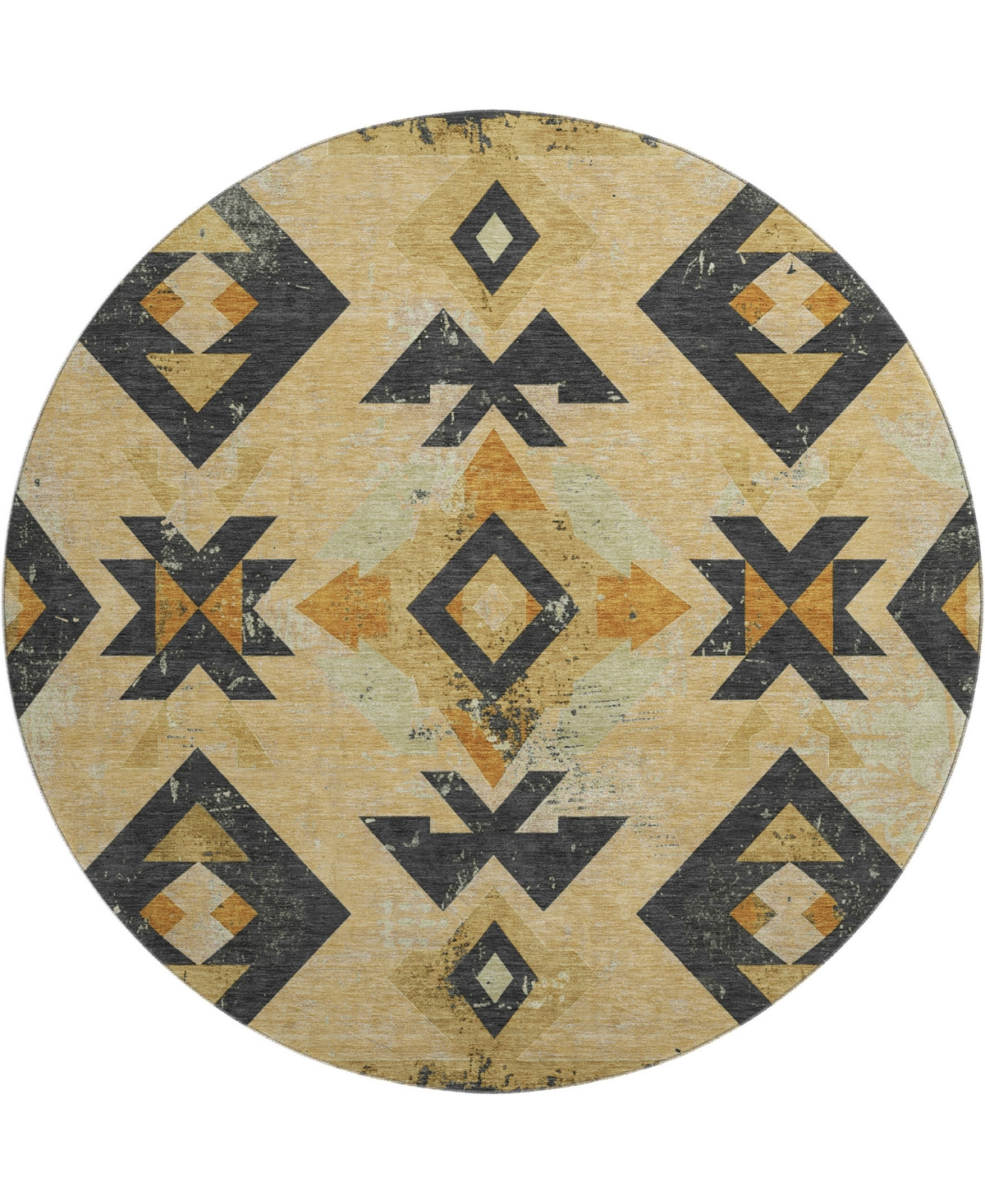 Click here for Addison Mayfield AMF1882 8 x 8 Round Area Rug - Go... prices
