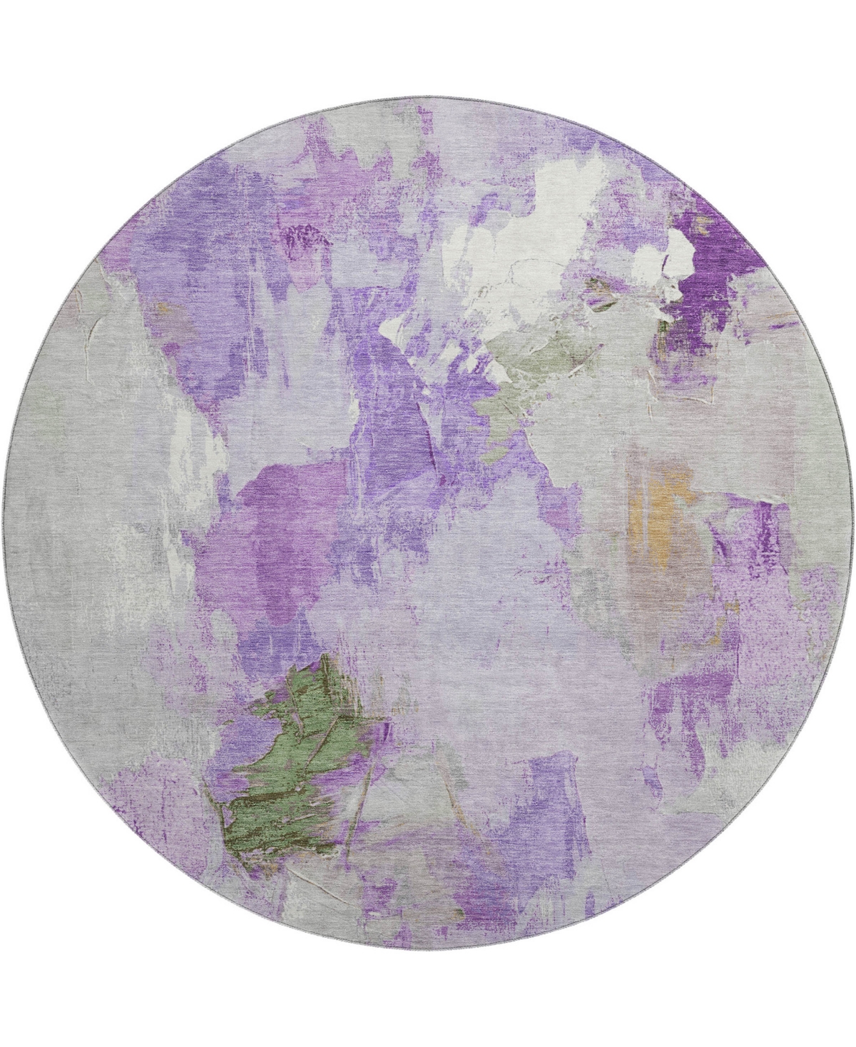 Click here for Addison Mayfield AMF1914 8 x 8 Round Area Rug - Pu... prices