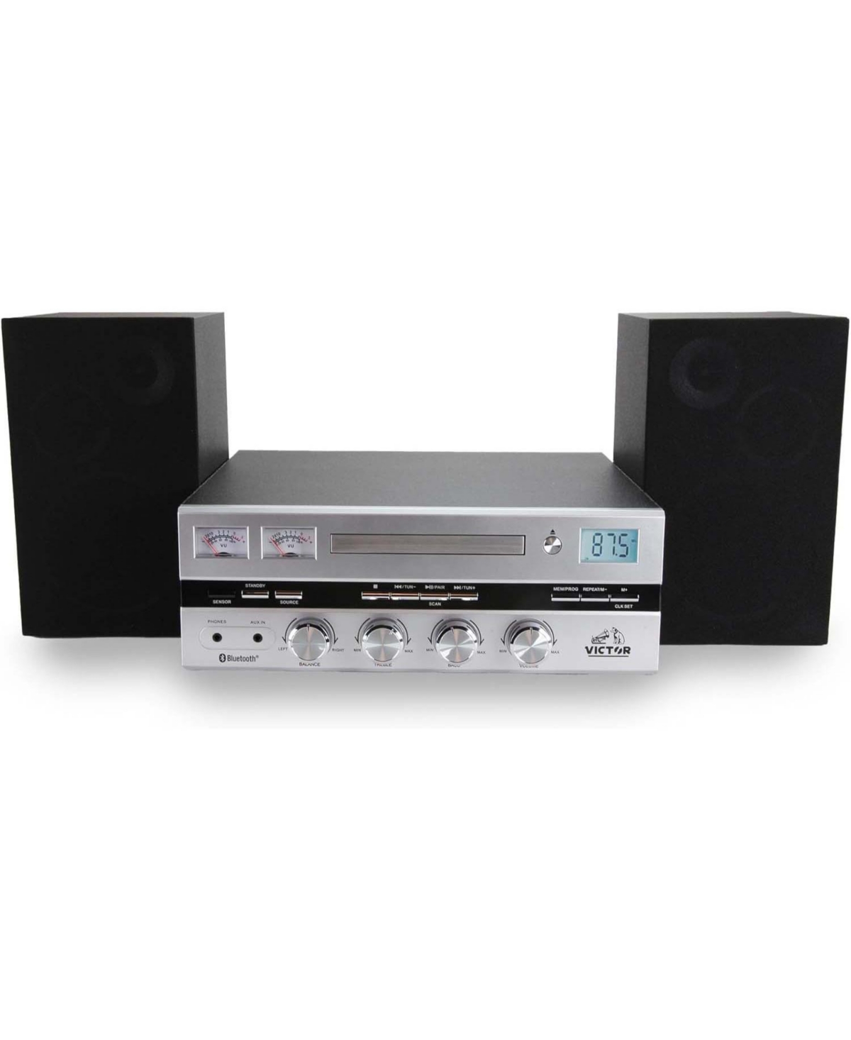 Click here for Victor Milwaukee 50 Watt Bluetooth Stereo System w... prices