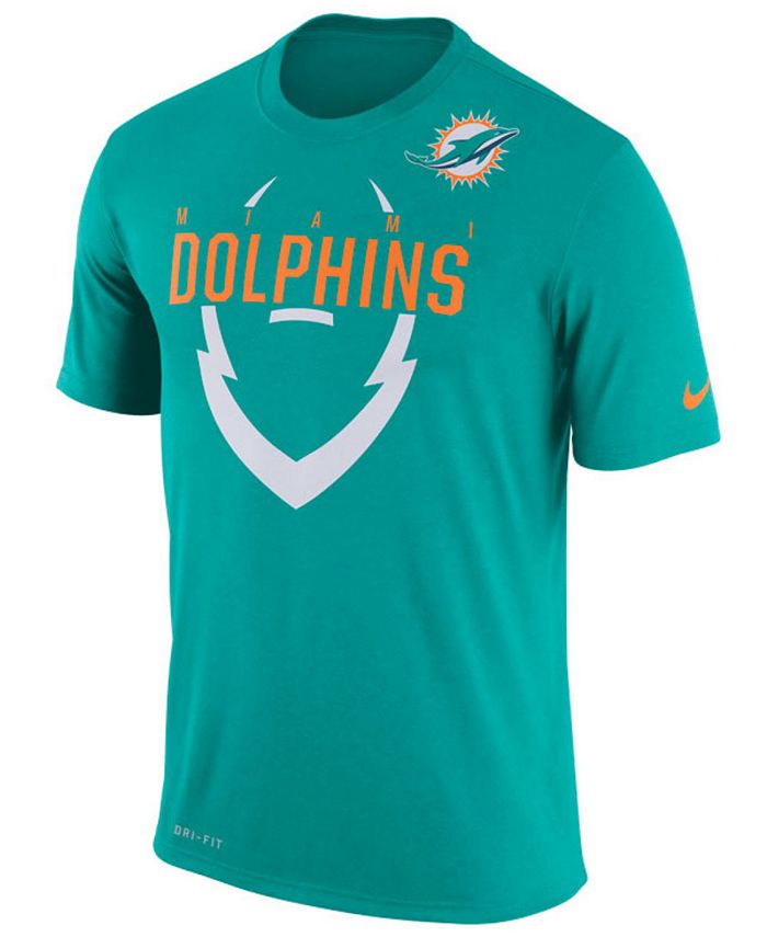 Nike Men's Miami Dolphins Icon T-Shirt - Macy's