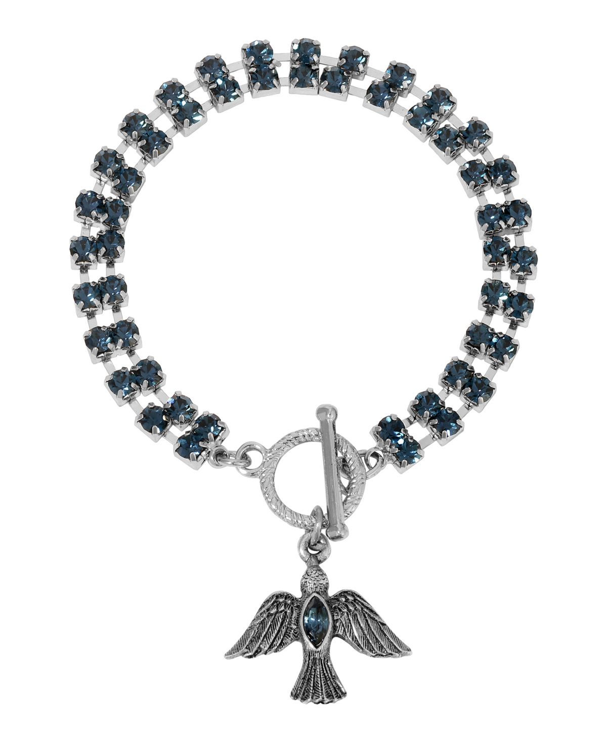 Click here for Symbols of Faith Silver Tone Montana Crystal Dove... prices