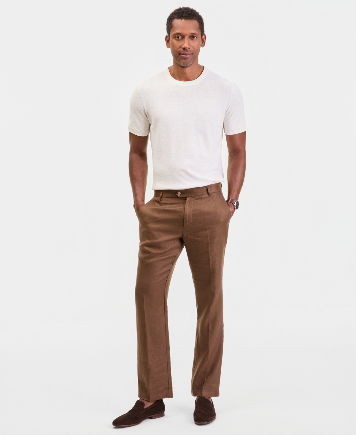 Click here for Club Room Mens Herringbone Linen Suit Pants  Macys... prices