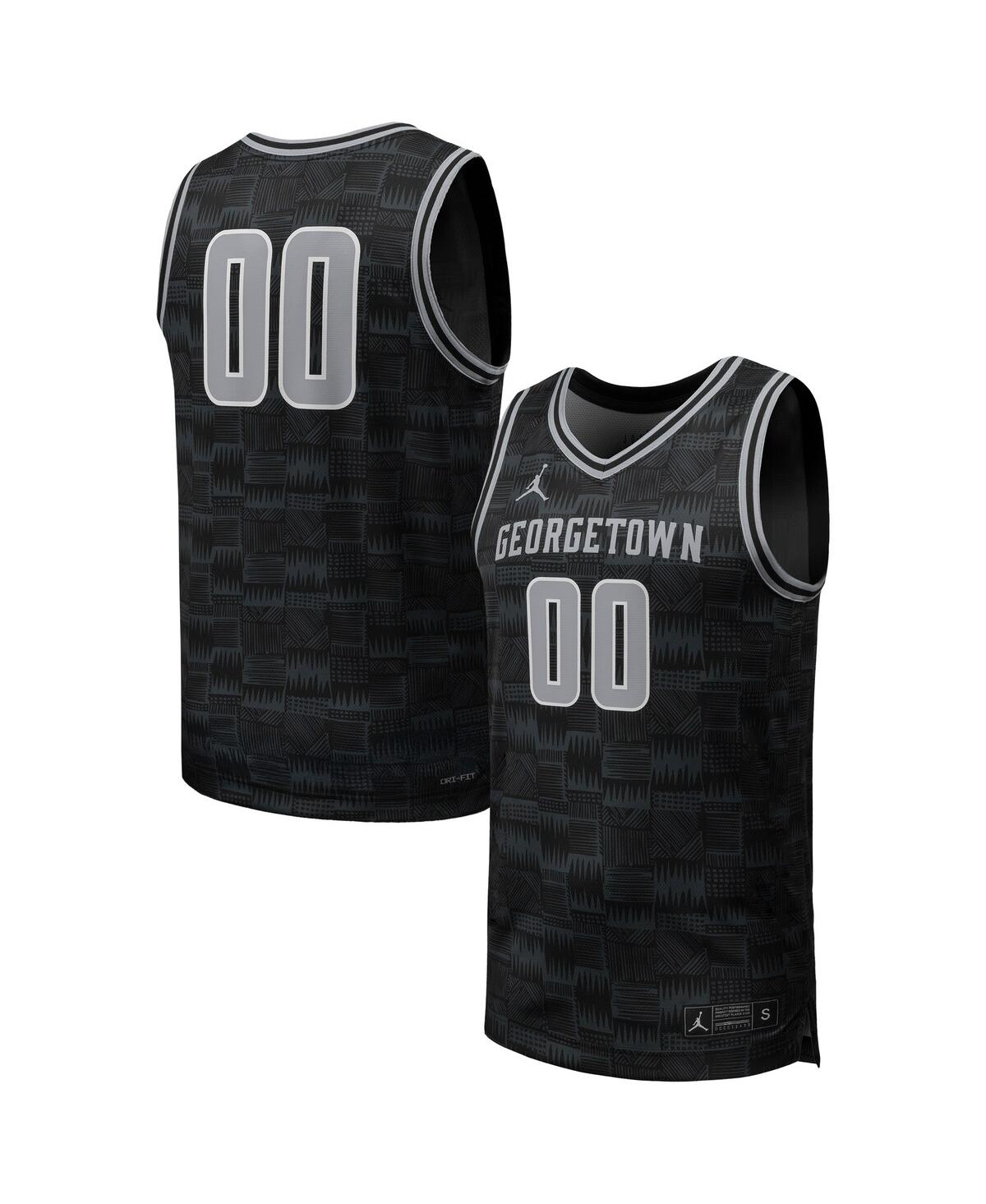 Click here for Jordan Mens 00 Black Georgetown Hoyas Replica Bask... prices