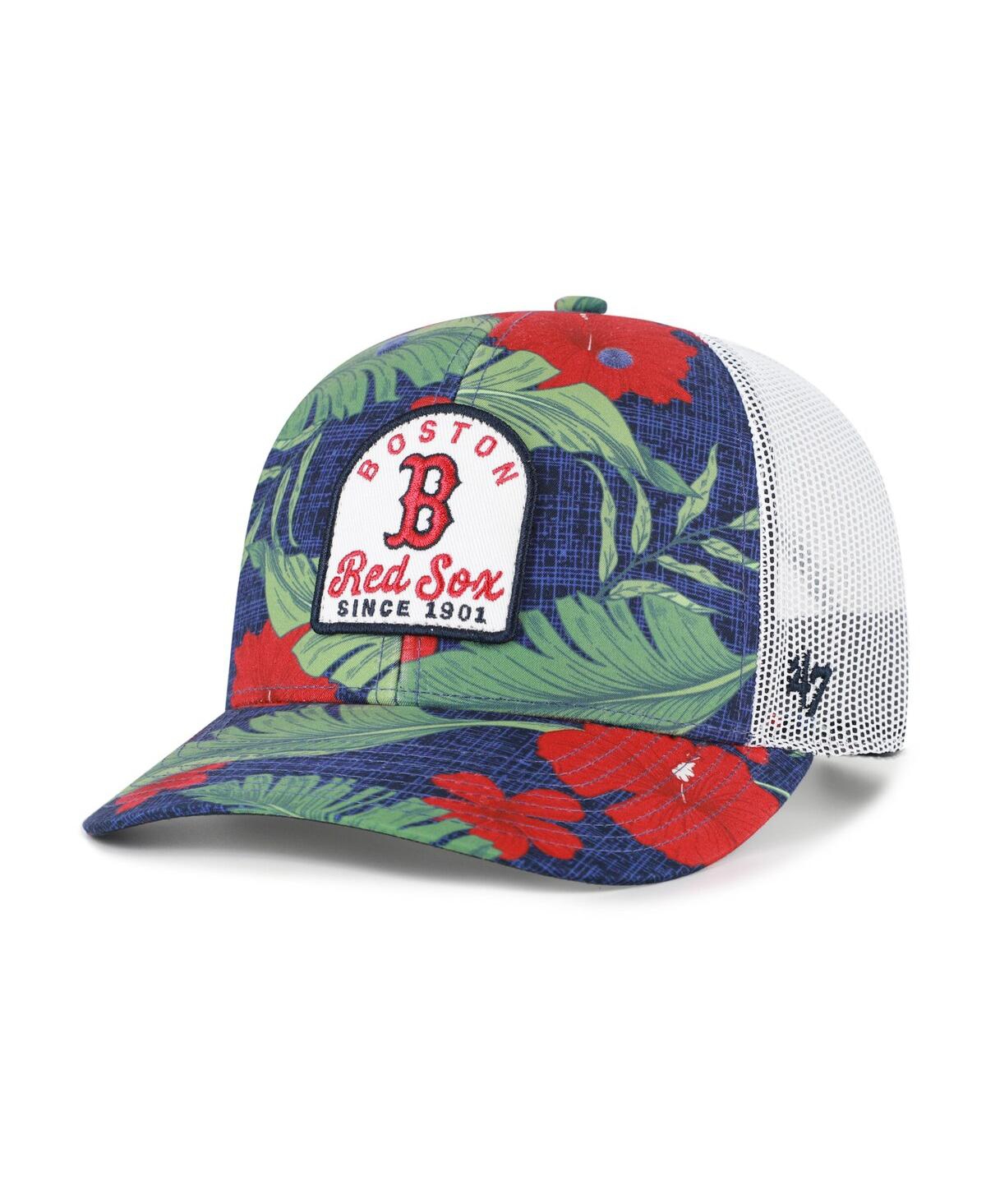Click here for 47 Brand Mens Navy Boston Red Sox Tei Beachside Ad... prices