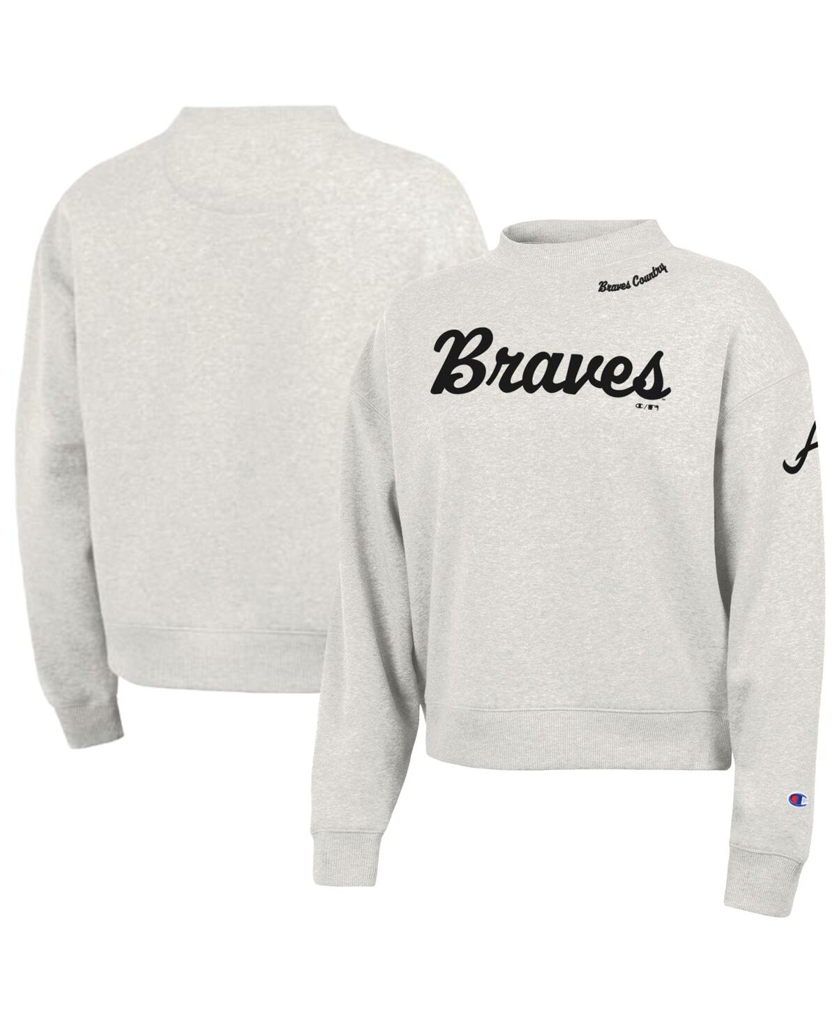 Click here for Champion Womens Stone Atlanta Braves Triumph Tri-B... prices