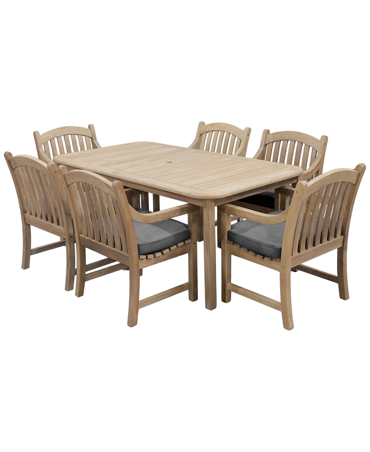 Click here for Bristol 7-Pc. Rectangle Dining Set (Dining Table a... prices