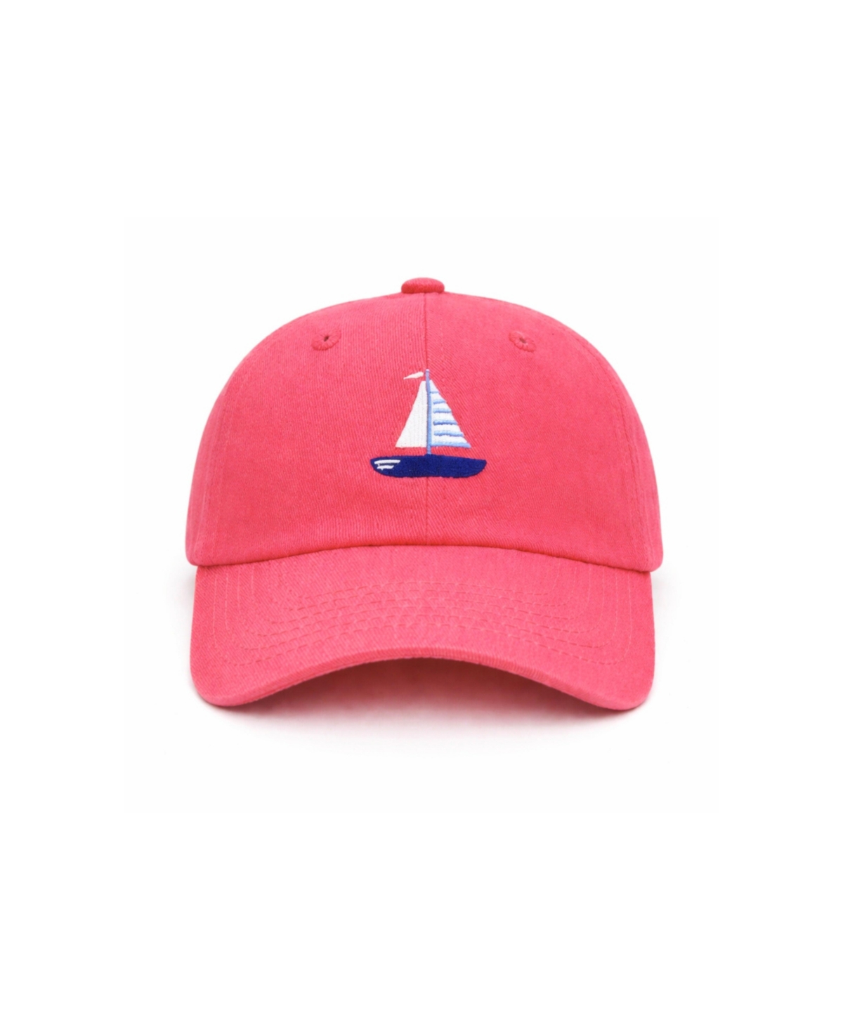 Click here for Bits & Bows Baby Boys Sailboat Baseball Hat - Red prices