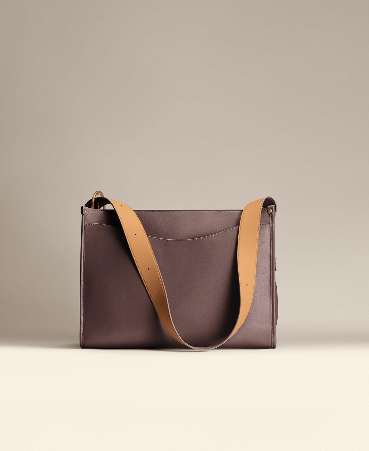 Click here for Oleada Reverie Leather Laptop Tote - Chocolate prices