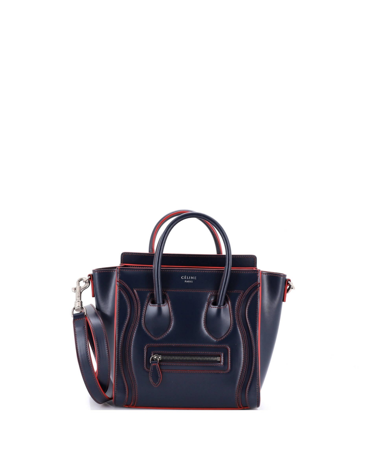 Click here for Pre-Owned Celine Nano Luggage Bag Smooth Leather -... prices