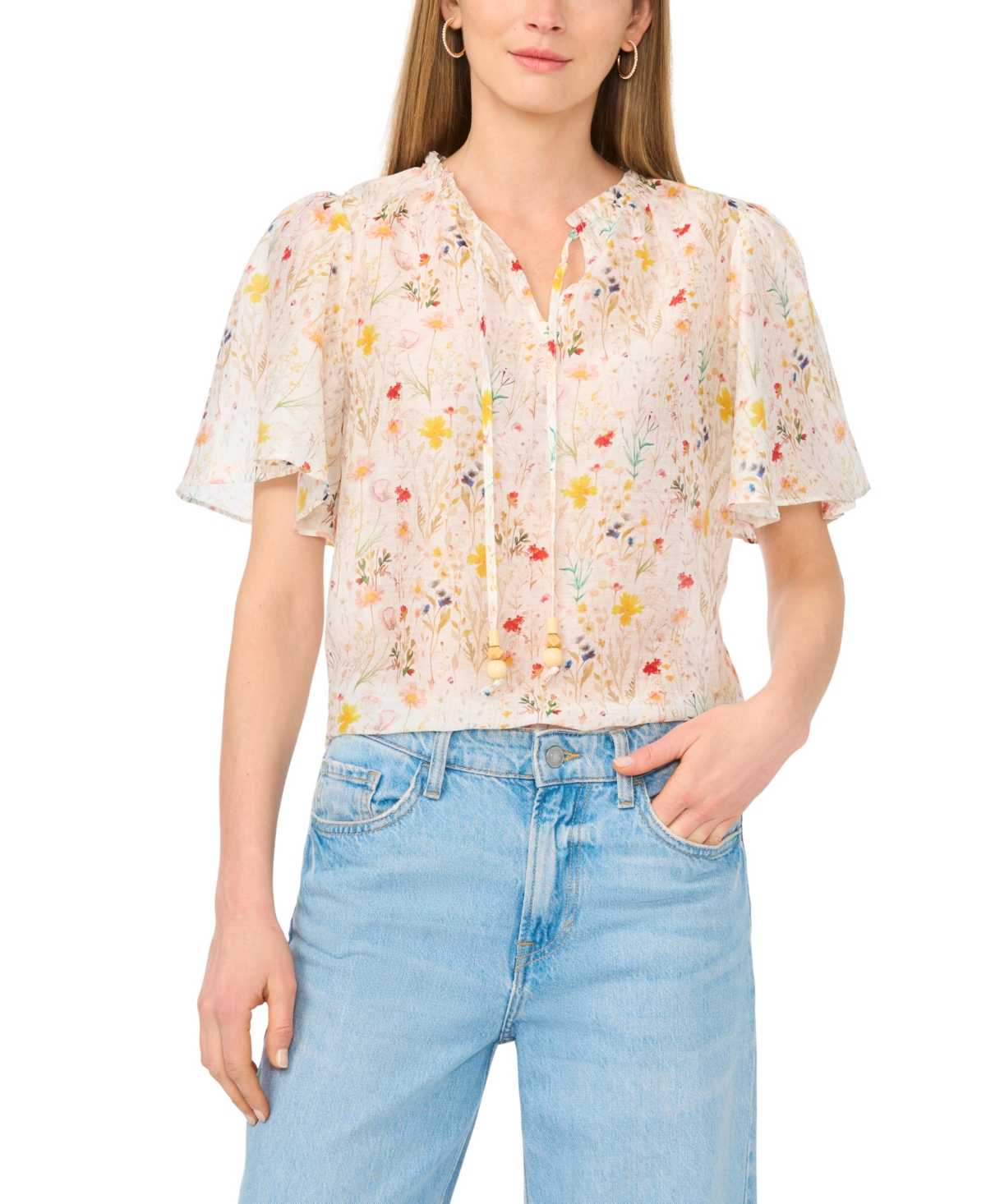Click here for Vince Camuto Womens Short-Sleeve Crewneck Pull-On... prices