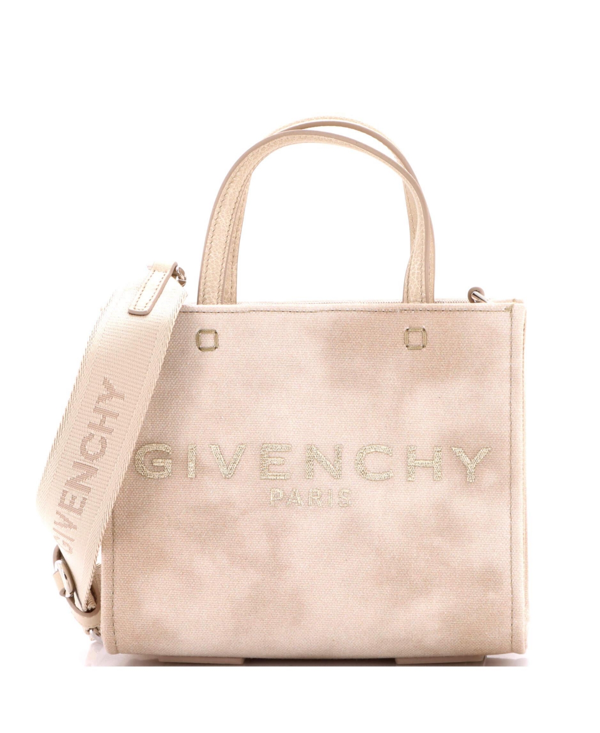 Click here for Pre-Owned Givenchy Mini G-Tote Canvas - Natural prices