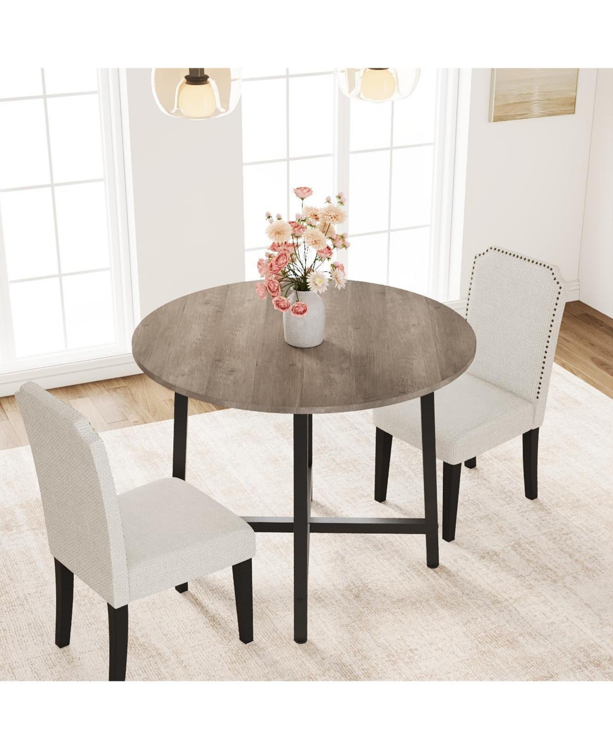 Click here for gaomon 31.5 Round Small Kitchen Table  Modern Farm... prices