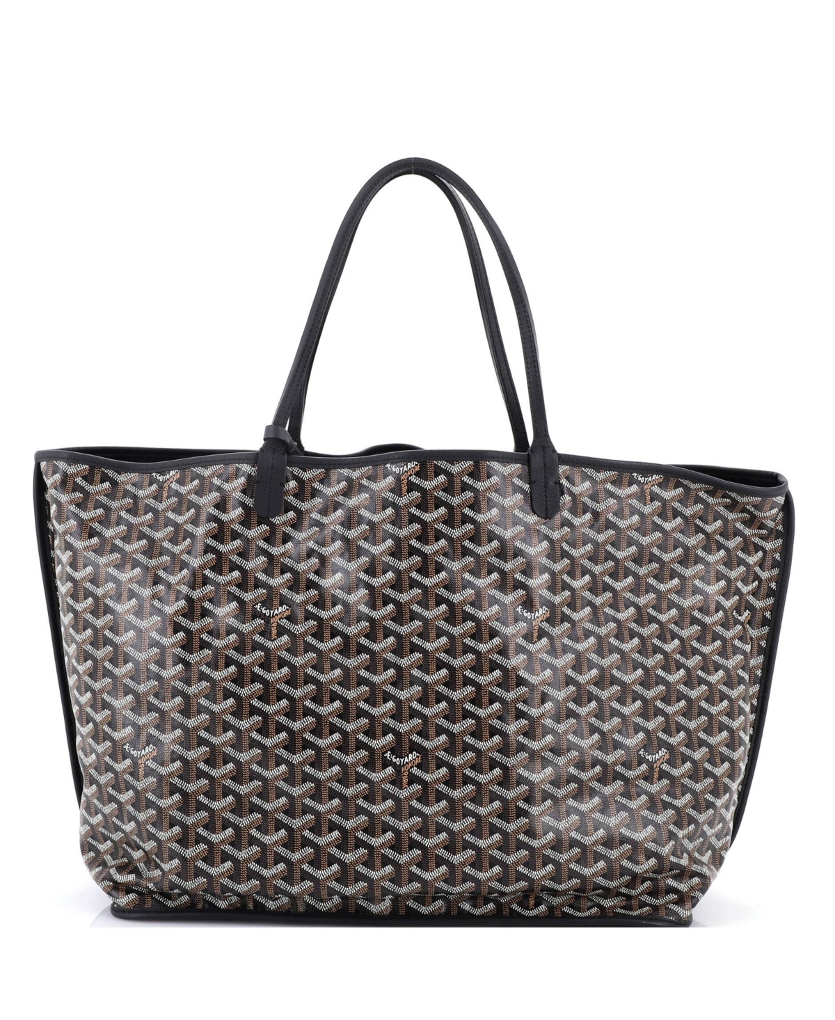 Click here for Pre-Owned Goyard Gm Anjou Reversible Tote Coated C... prices