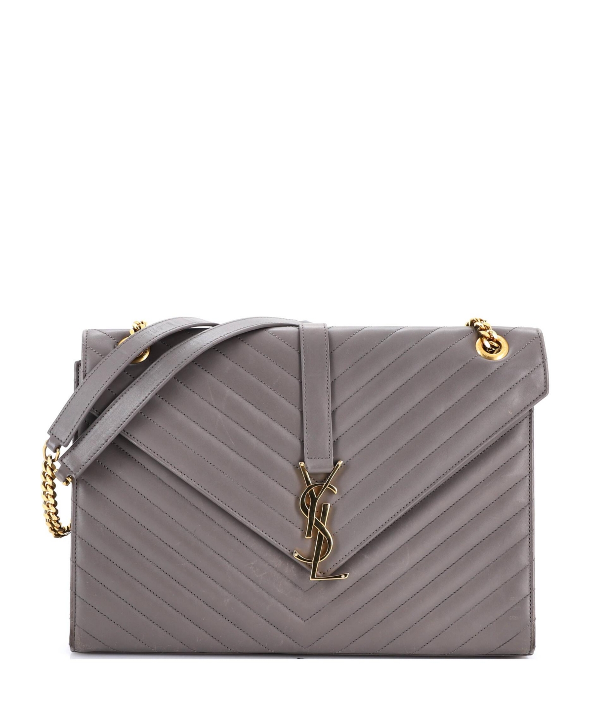 Click here for Pre-Owned Saint Laurent Large Classic Monogram Env... prices
