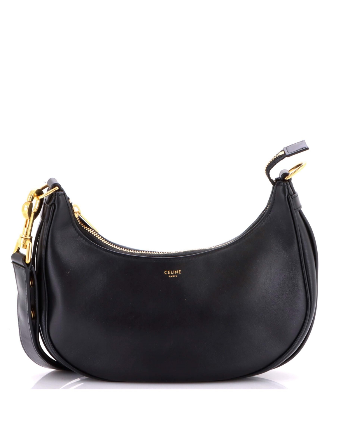 Click here for Pre-Owned Celine Medium Ava Strap Bag Leather - Bl... prices