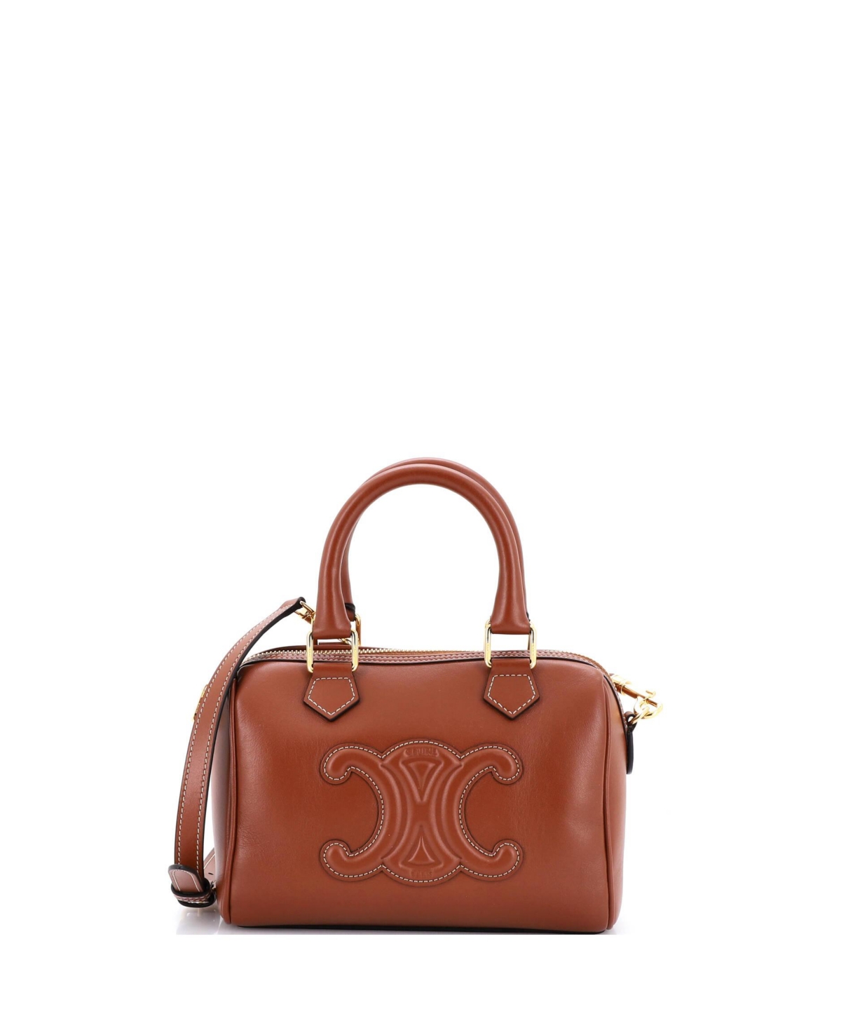 Click here for Pre-Owned Celine Small Cuir Triomphe Boston Bag Le... prices