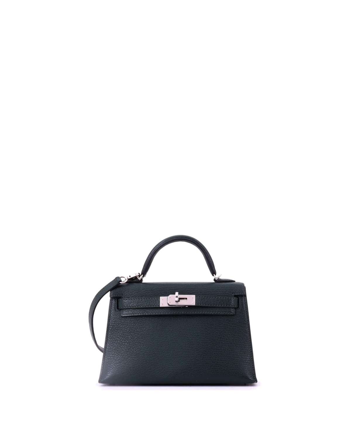 Click here for Pre-Owned HERMES Kelly 20 Handbag Verso Chevre Mys... prices