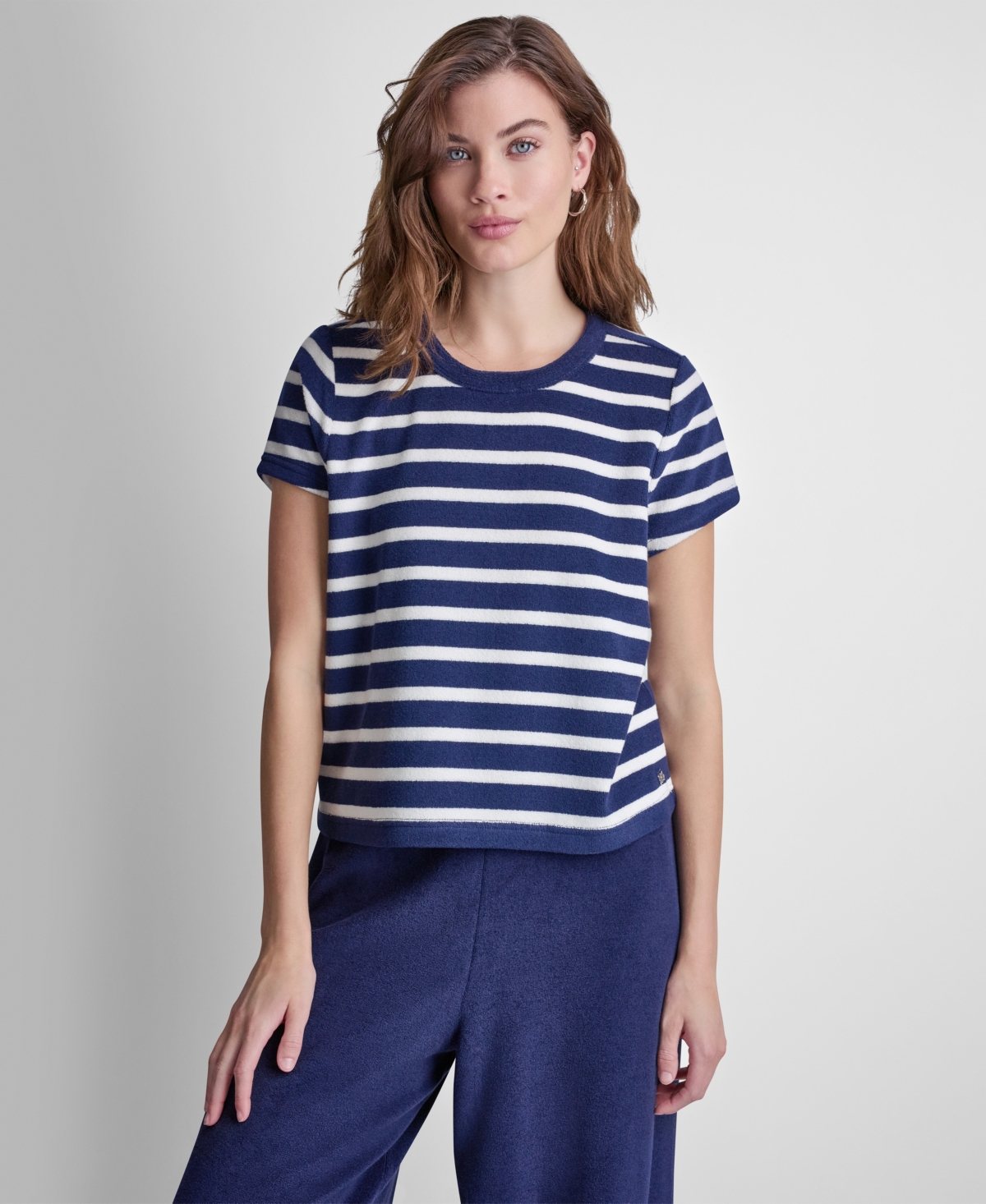 Click here for Dkny Jeans Petite Short-Sleeve Crew Neck T-Shirt -... prices