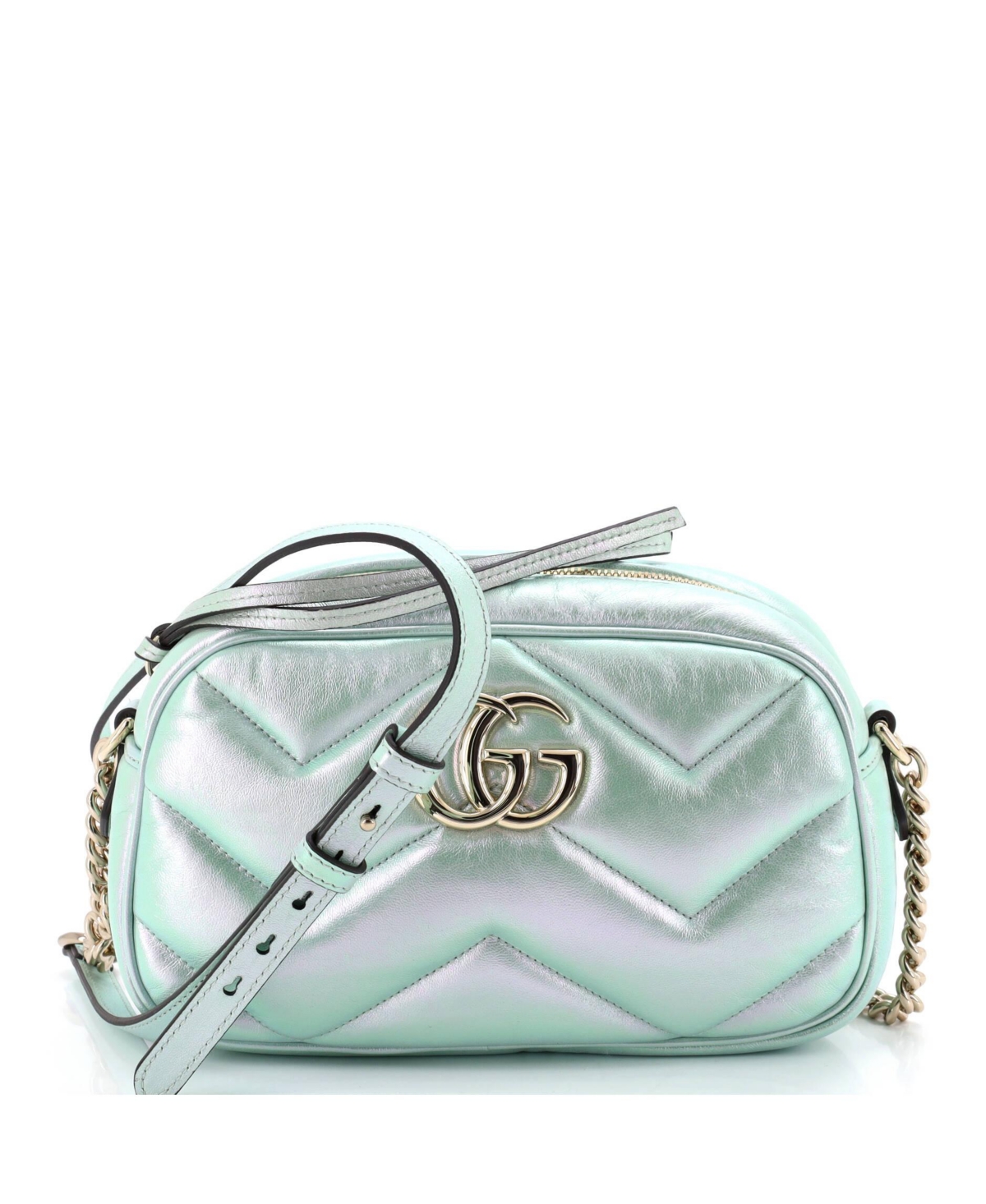 Click here for Pre-Owned Gucci Small Gg Marmont Shoulder Bag Chev... prices