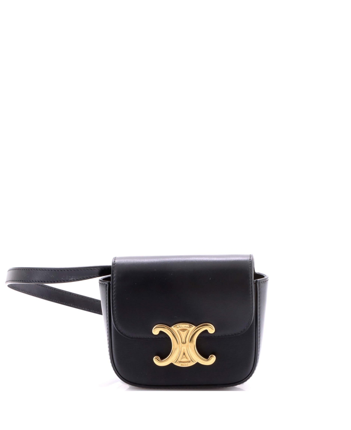 Click here for Pre-Owned Celine Mini Claude Shoulder Bag Leather... prices
