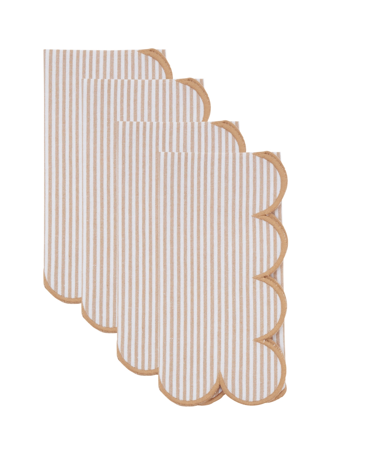 Click here for Saro Lifestyle Striped Cotton Decorative Napkins... prices