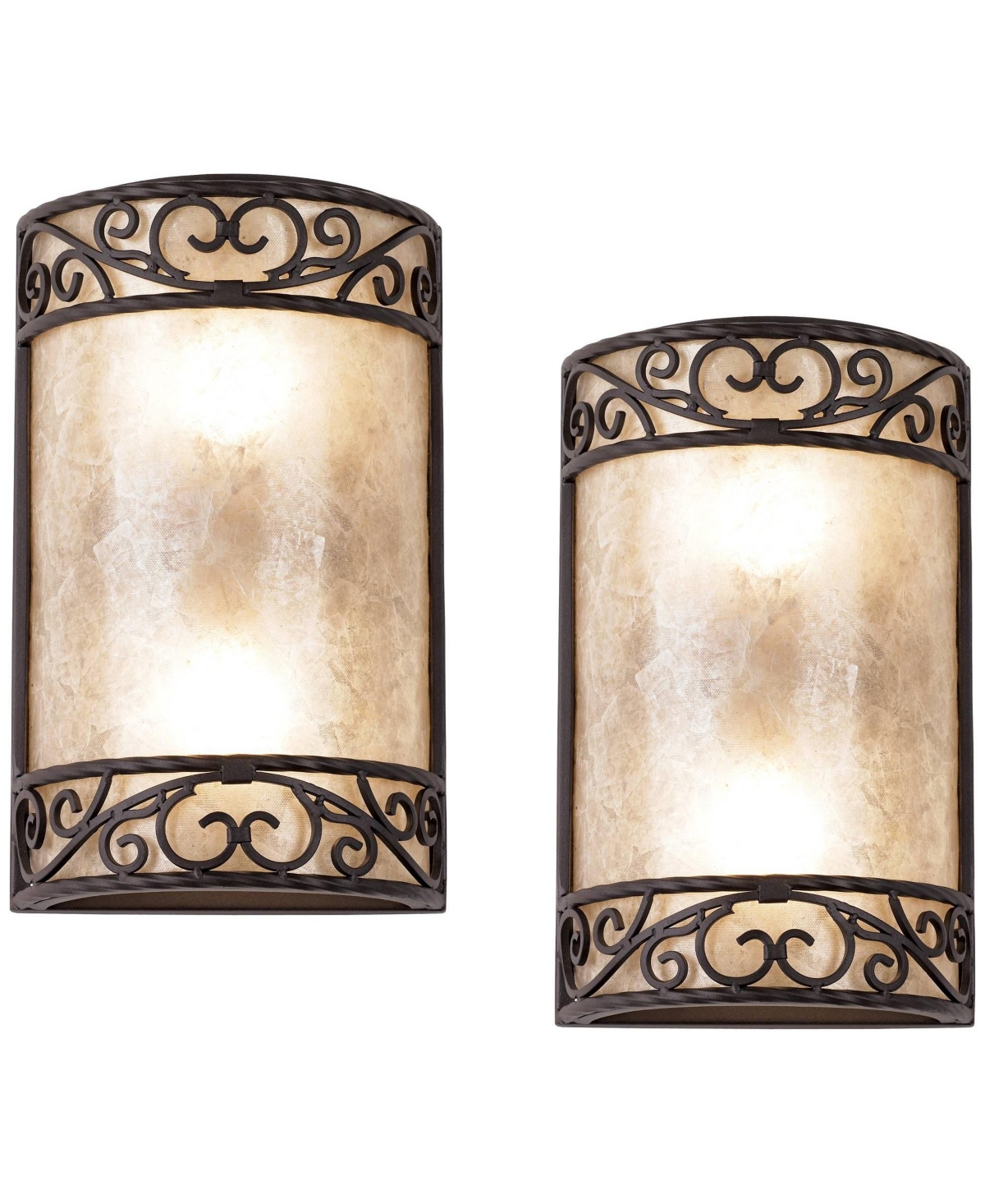 Click here for John Timberland Rustic Wall Light Sconces Set of 2... prices