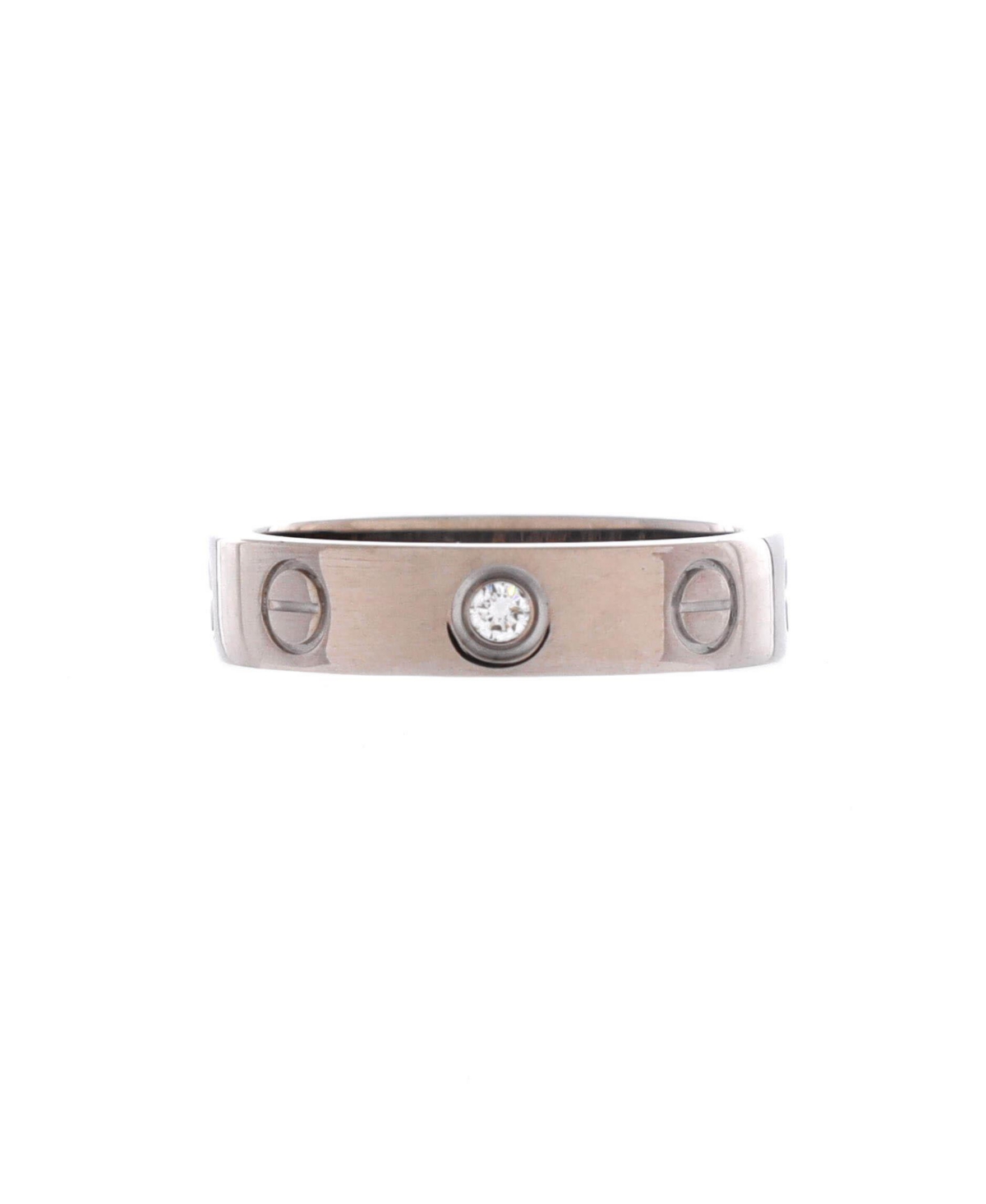 Click here for Pre-Owned Cartier Love Wedding Band 1 Diamond Ring... prices