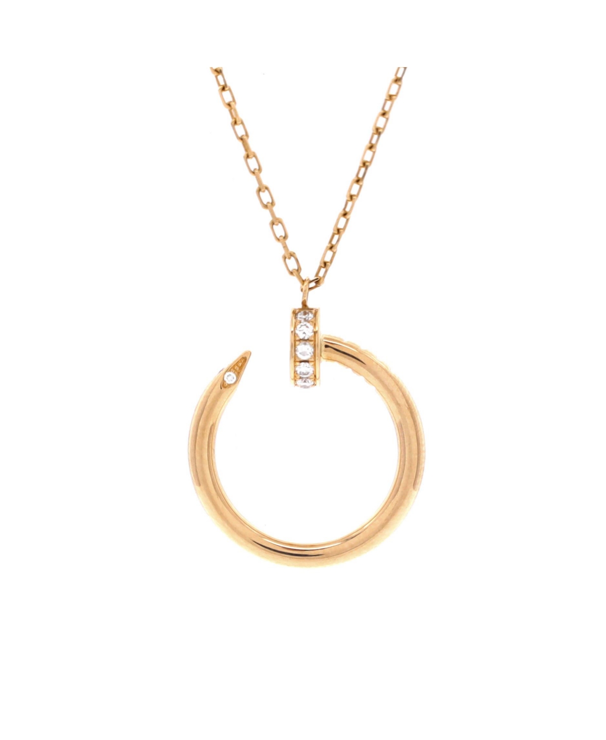 Click here for Pre-Owned Cartier Juste un Clou Pendant Necklace -... prices