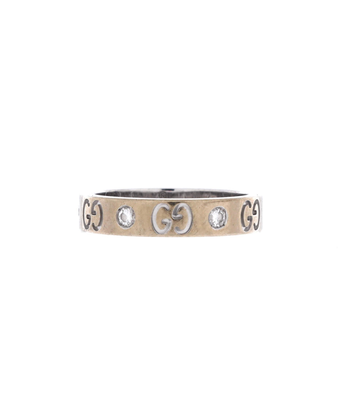 Click here for Pre-Owned Gucci Icon Band Ring - 18k white gold prices