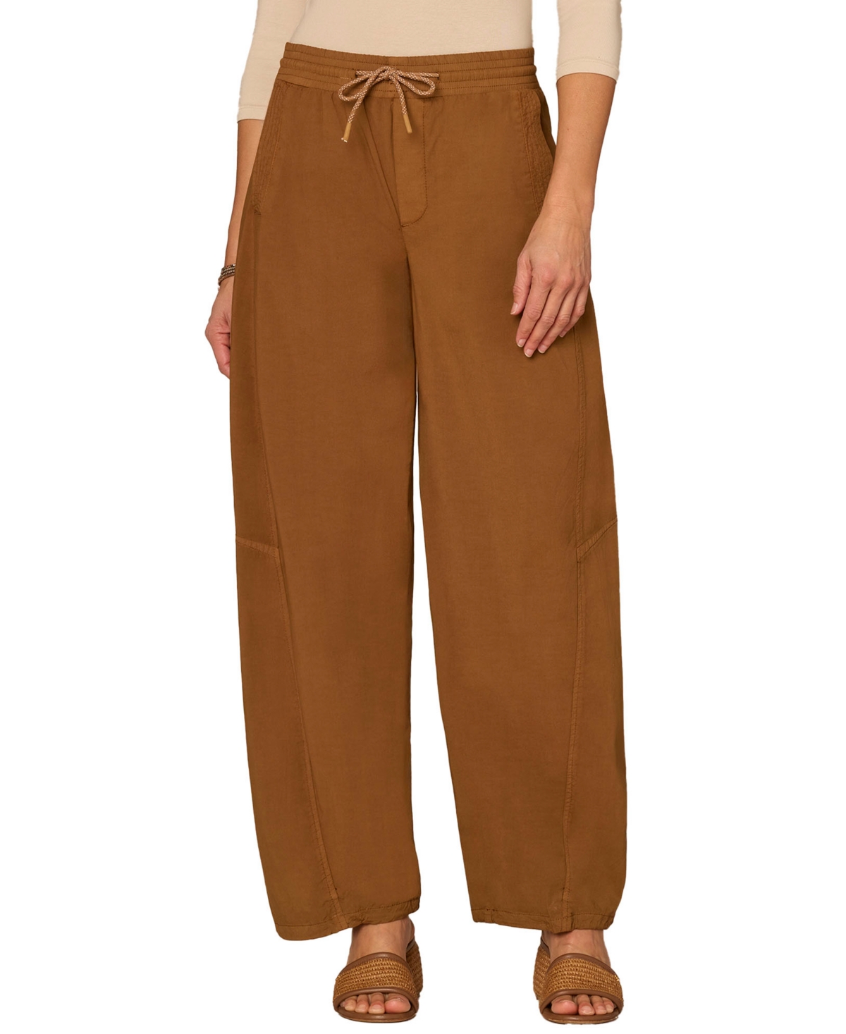 Click here for Democracy Petite Sky Rise Relaxed Straight Leg Jog... prices