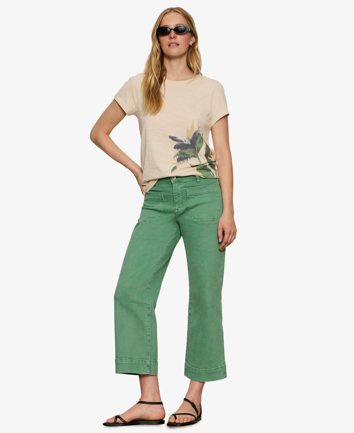 Click here for Sanctuary Petite Crewneck Short-Sleeve T-Shirt - T... prices
