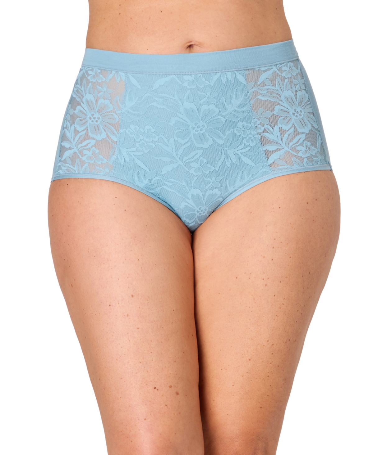 Click here for Bali Womens Breathe Lace High-Rise Brief Underwear... prices