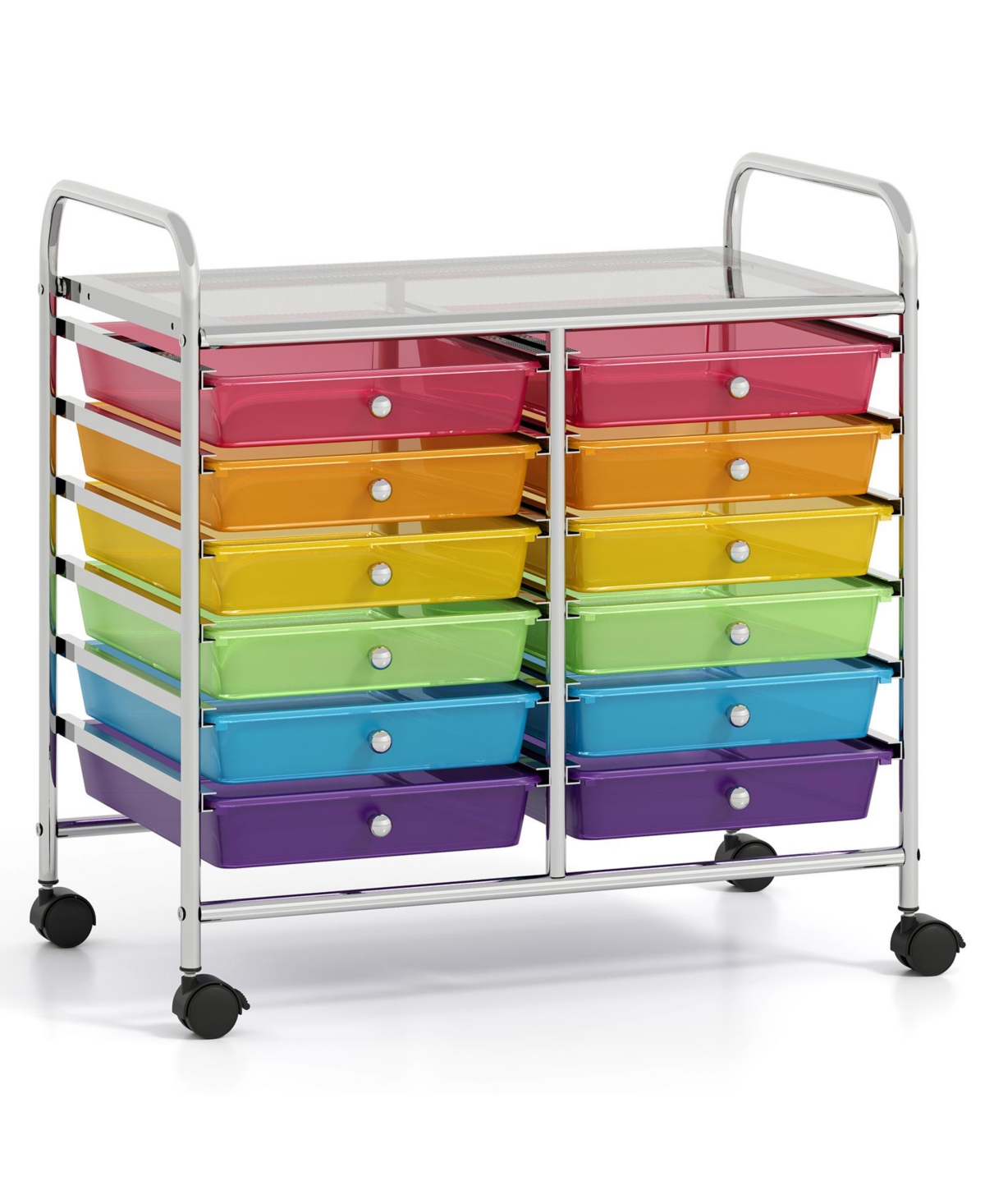 Click here for Gouun 12-Drawer Rolling Storage Cart with Multicol... prices