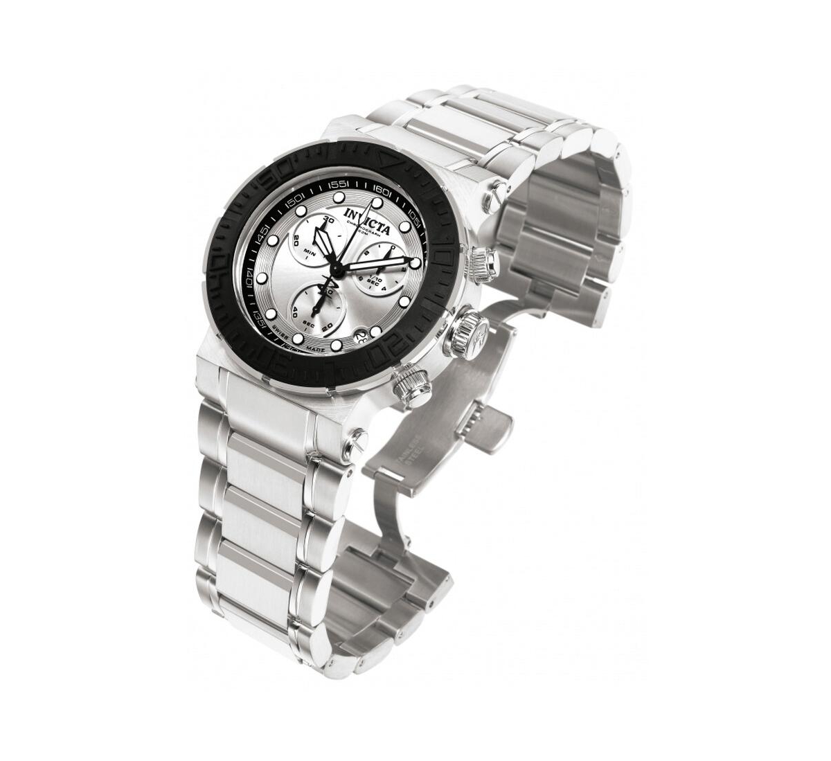 Click here for Invicta Mens 1463 Ocean Reef Dial Watch - Silver prices
