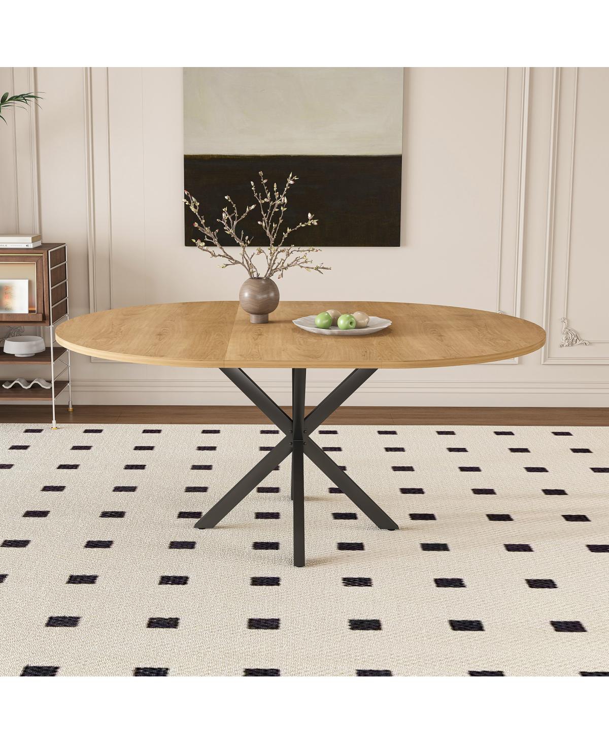 Click here for Streamdale Furniture Extendable Dining Table - Oak prices