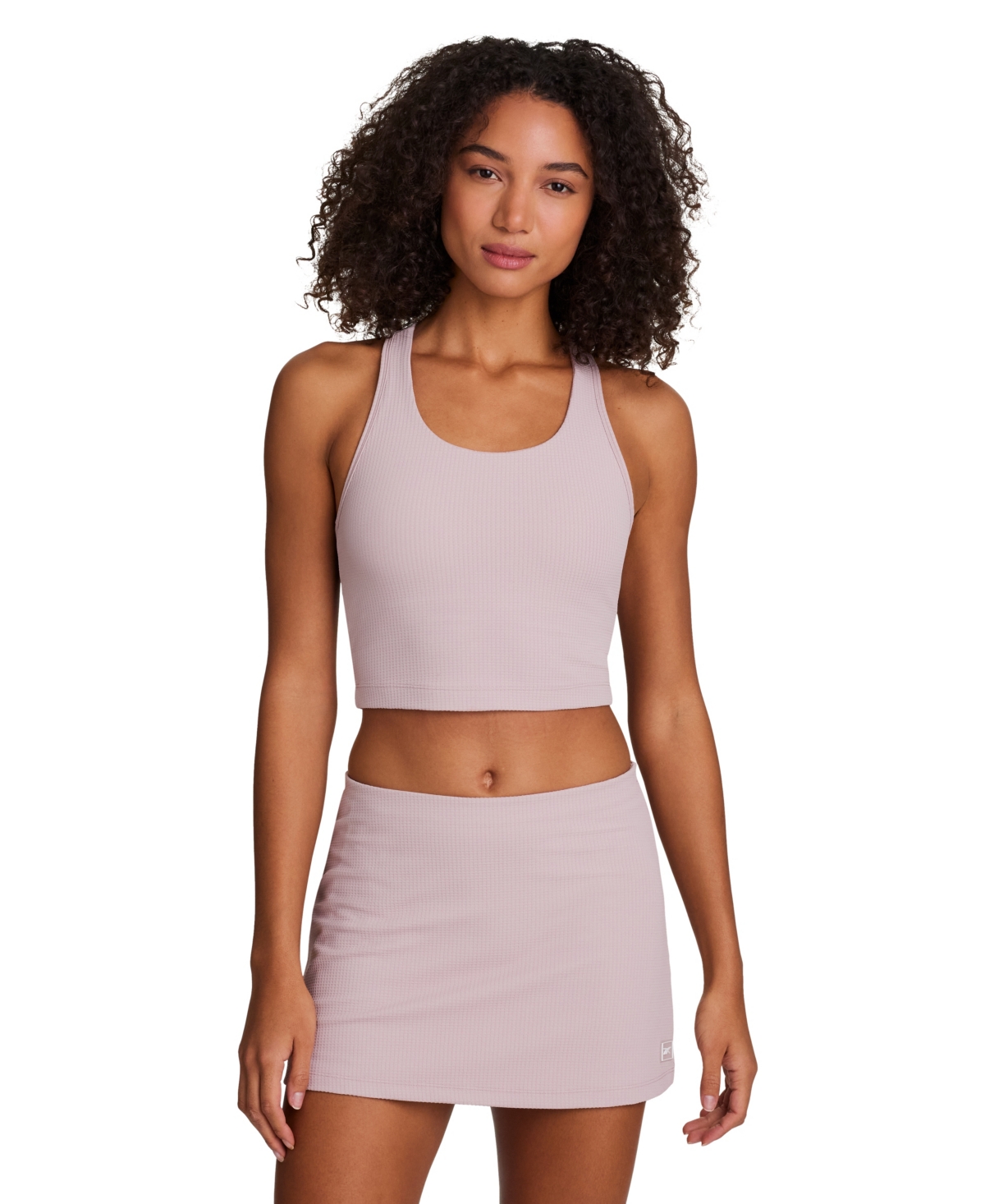 Click here for Reebok Womens Time Out Cropped Tank Top - Muted Ma... prices