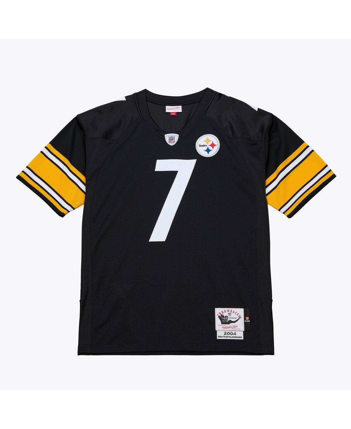 Click here for Mitchell Ness Mens Ben Roethlisberger Black Pittsb... prices
