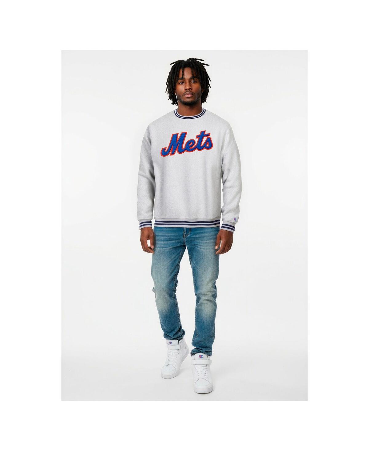 Click here for Champion Mens Heather Gray New York Mets Reverse W... prices