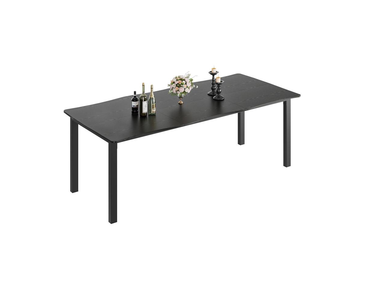 Click here for gaomon 4-6 Person Modern Wooden Dining Table with... prices