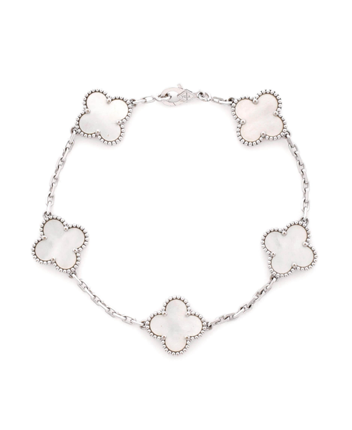 Click here for Pre-Owned Van Cleef & Arpels Vintage Alhambra 5 Mo... prices