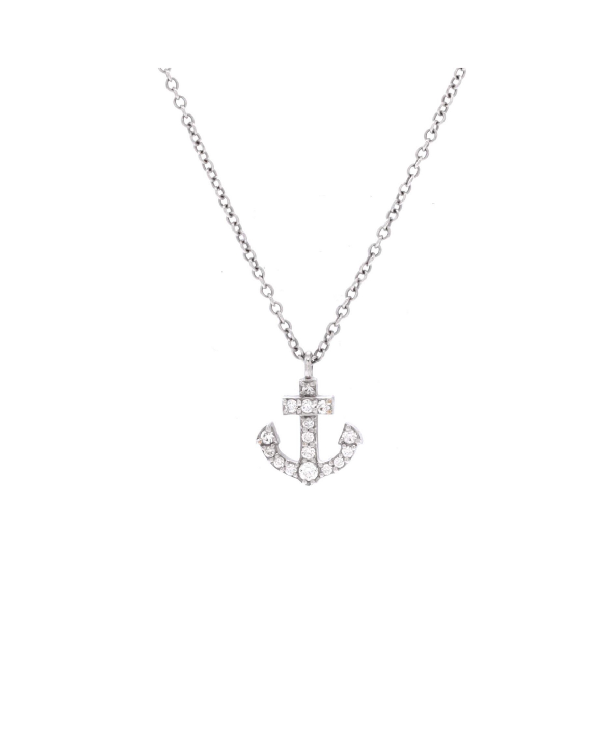 Click here for Pre-Owned Tiffany and Co Metro Anchor Pendant Neck... prices