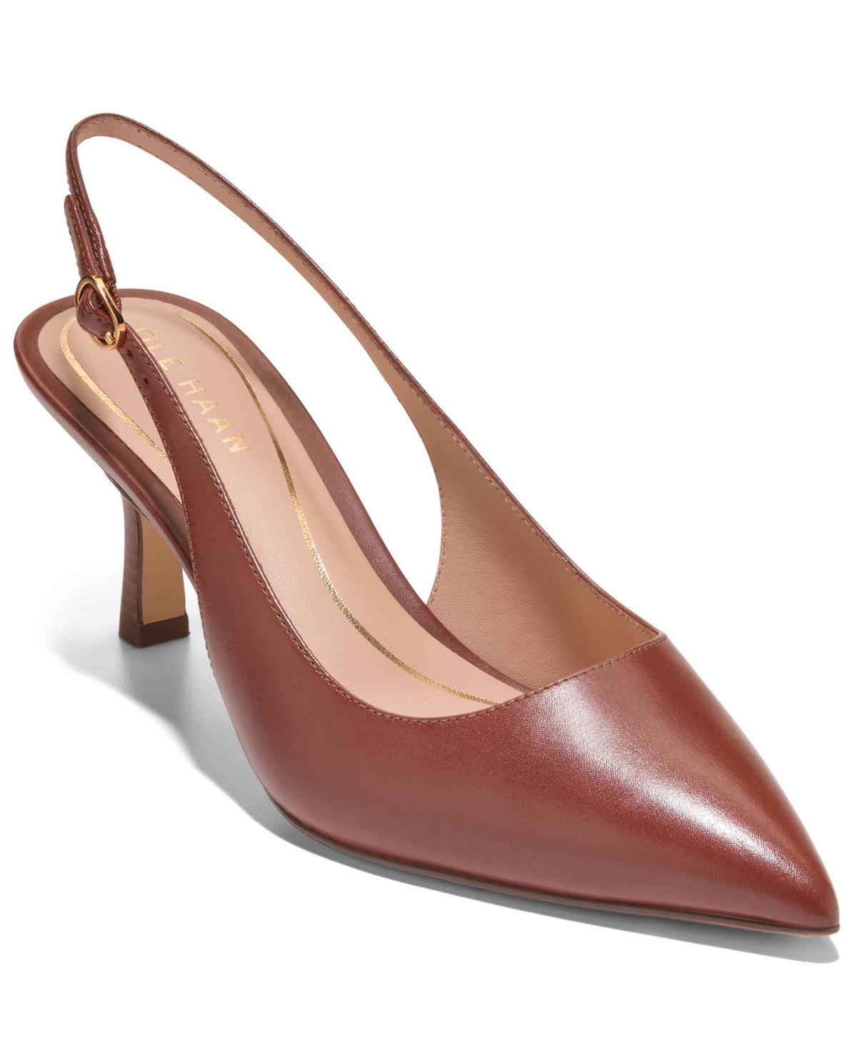 Click here for Cole Haan Womens Hansell Sling Back Pumps - Dark C... prices