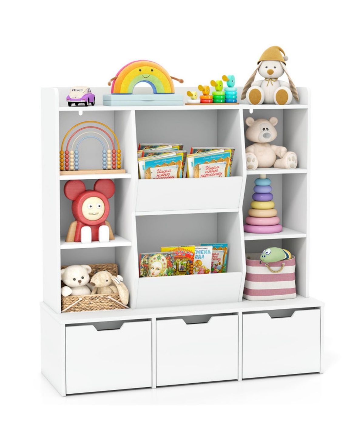Click here for Gouun 47 in Versatile Children Bookcase and Toy St... prices